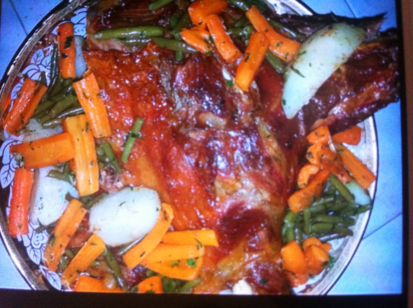 cuisine marocaine: Méchoui d'agneau